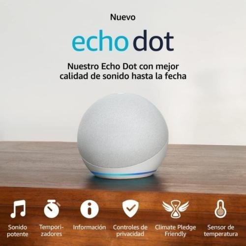 Amazon Echo Dot de 5ta Generación con Alexa: Controla tu Hogar ...