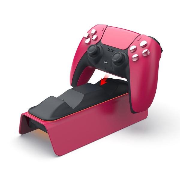 Base de Carga DualSense PS5 Roja DOBE TP5-0521R – Carga Rápida y Elegante en Costa Rica - Arcadia
