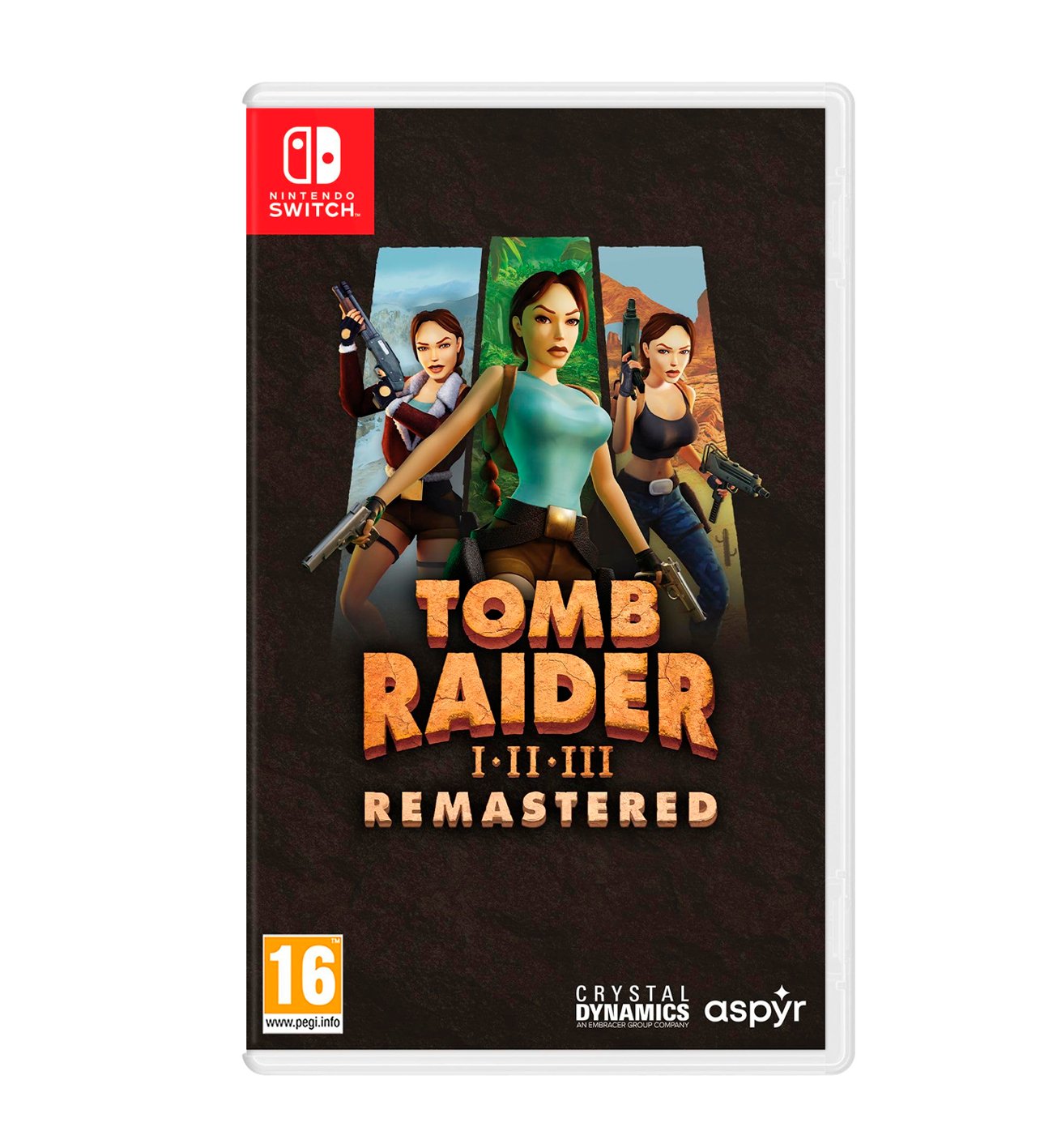 Tomb Raider I-III Remastered Starring Lara Croft Nintendo Switch ...